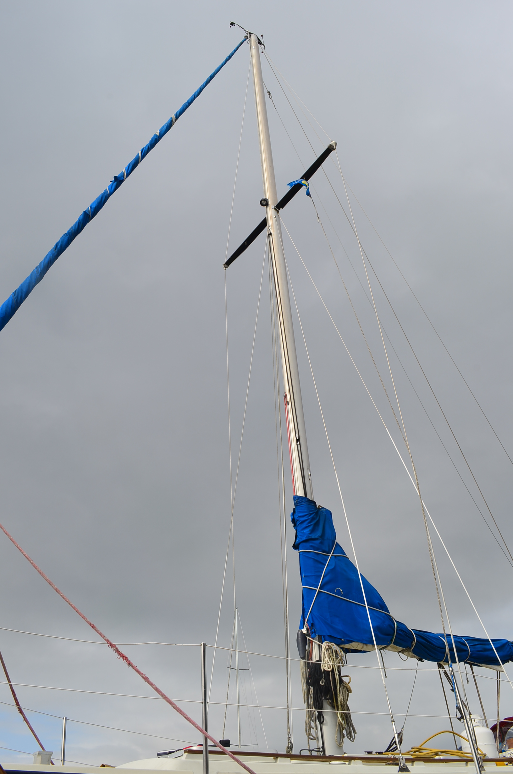 Mast steps | Installation – Sailing No Worries Moody