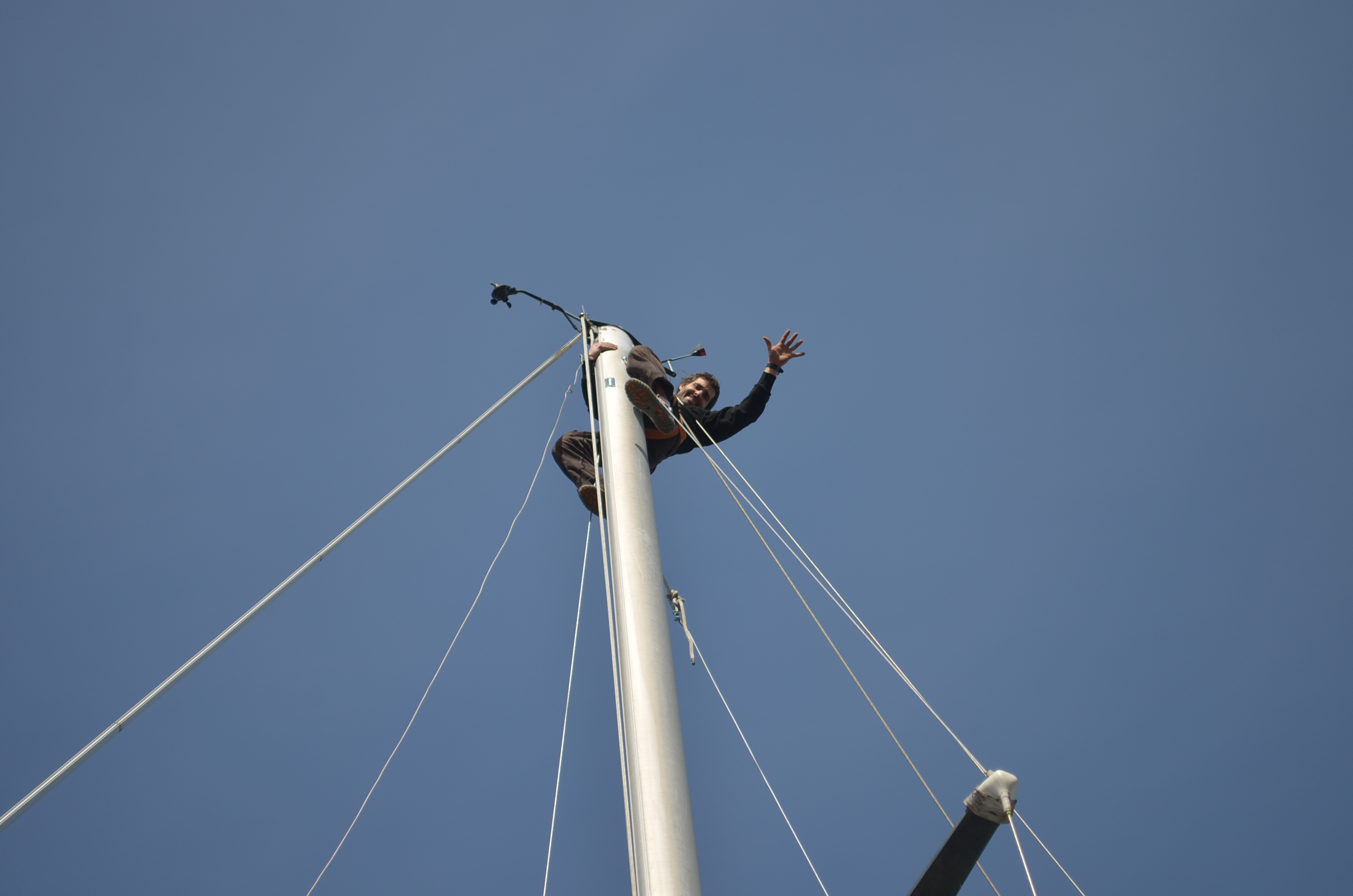 Mast steps | Installation