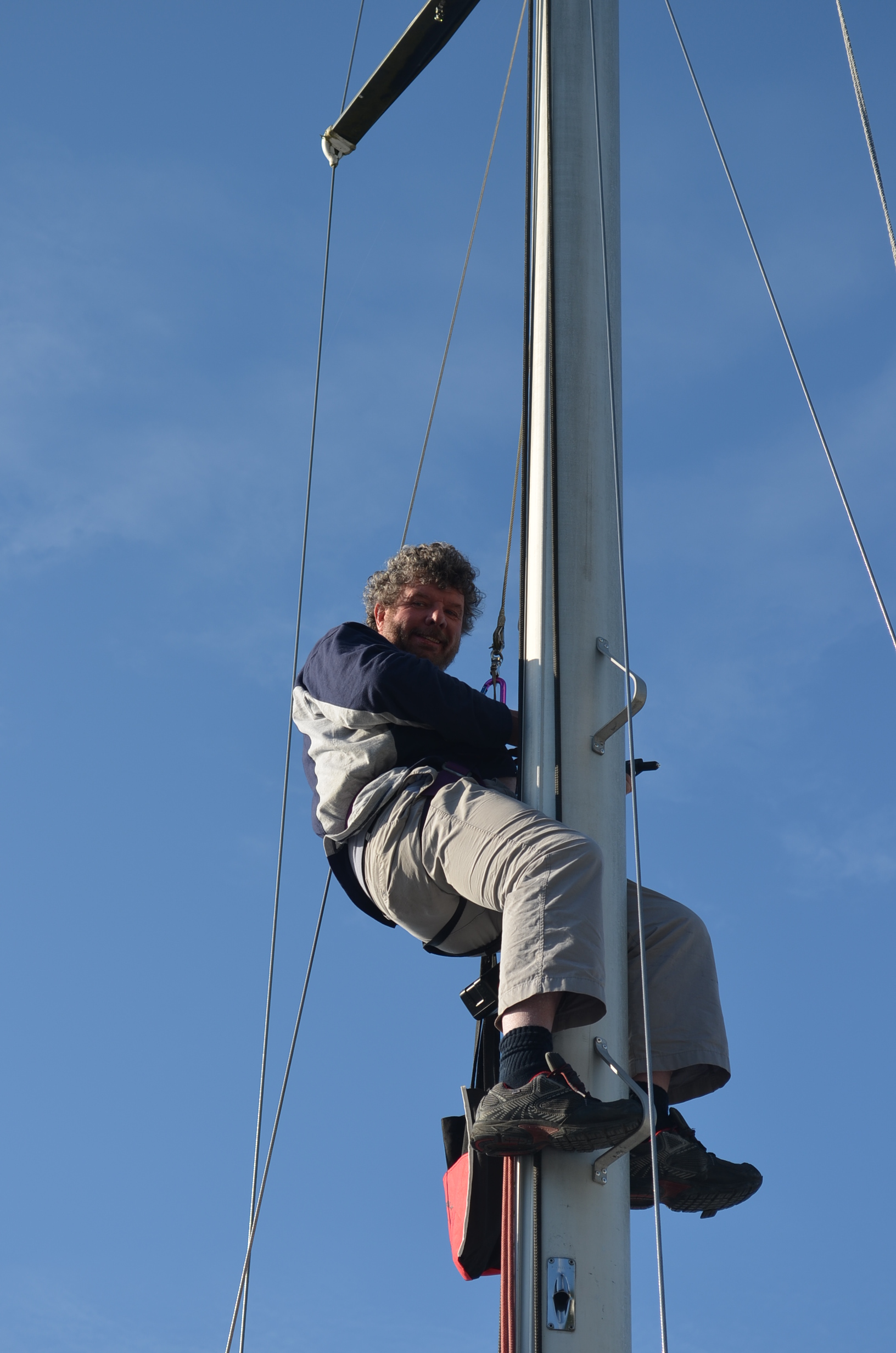 Mast steps | Installation